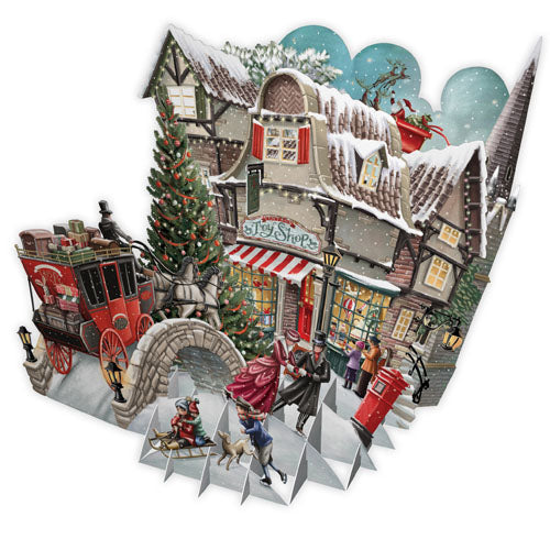 3D DICKENS! PAPER D'ART – Lone Crow Bungalow, Bend